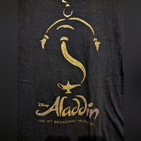 Disney | Shirts | Disneys Aladdin The Broadway Musical Tshirt | Poshmark